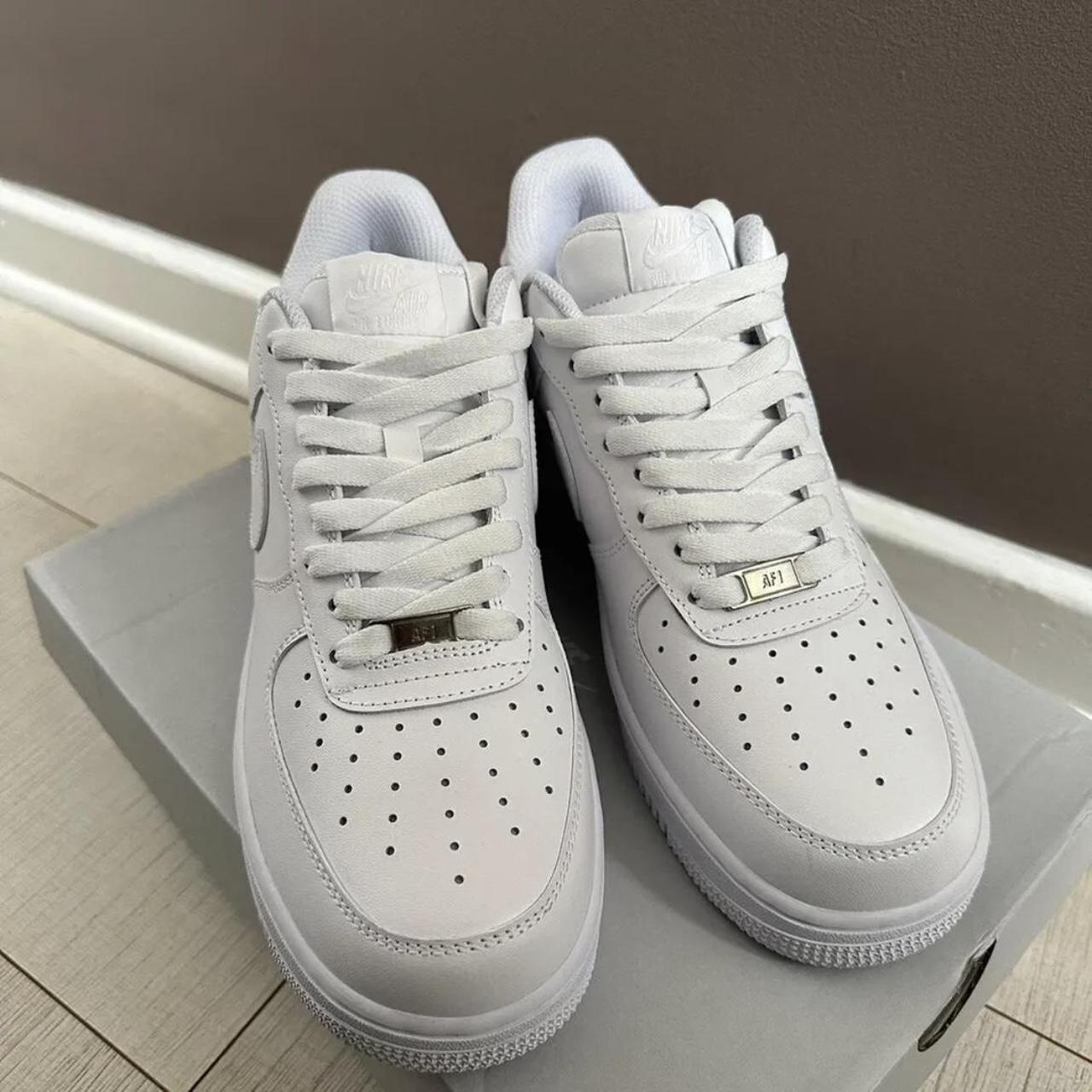 Nike Airforce 1 White - ALL SIZES AVAILABLE Brand... - Depop