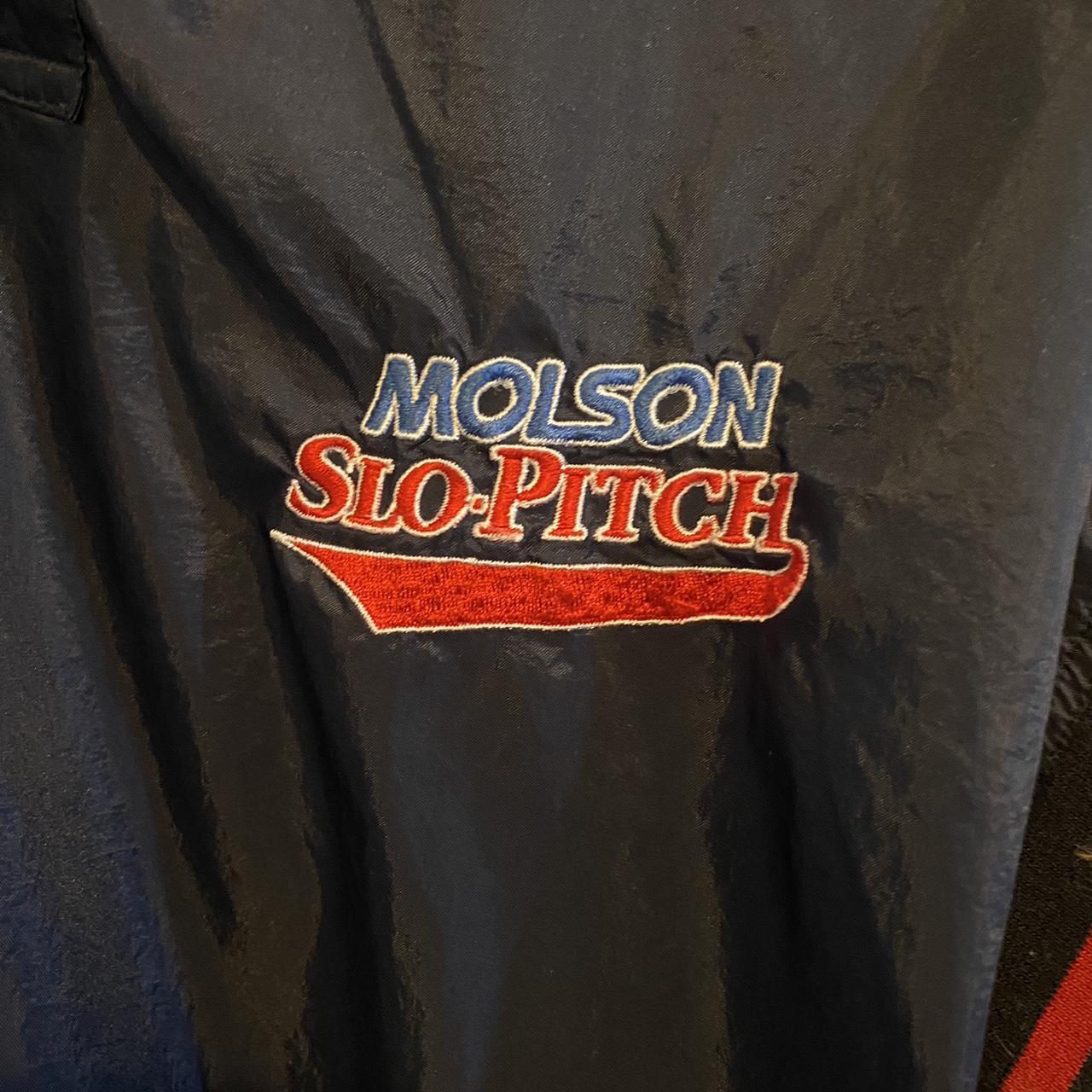 Vintage Canadian “Molson Slo Pitch” baseball... - Depop