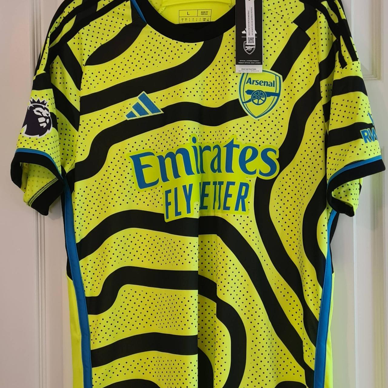 Arsenal away shirt 2023/24 Size: large Saka on the... - Depop