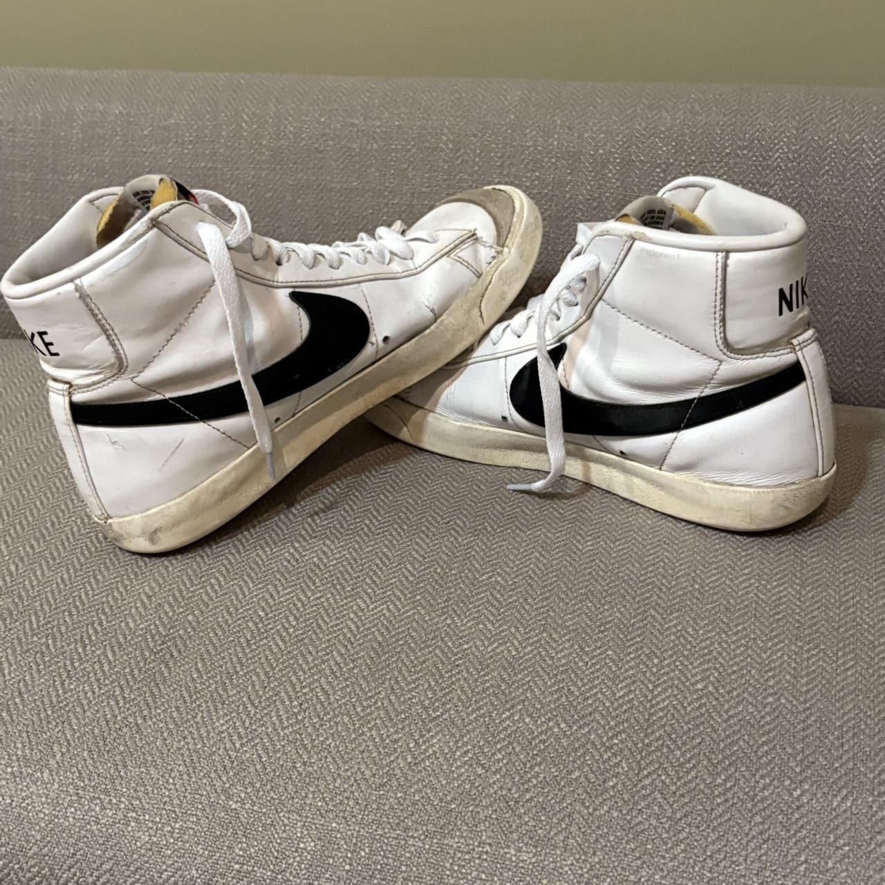 Nike Blazer high top + HEIGHT BOOSTERS (removable)... - Depop