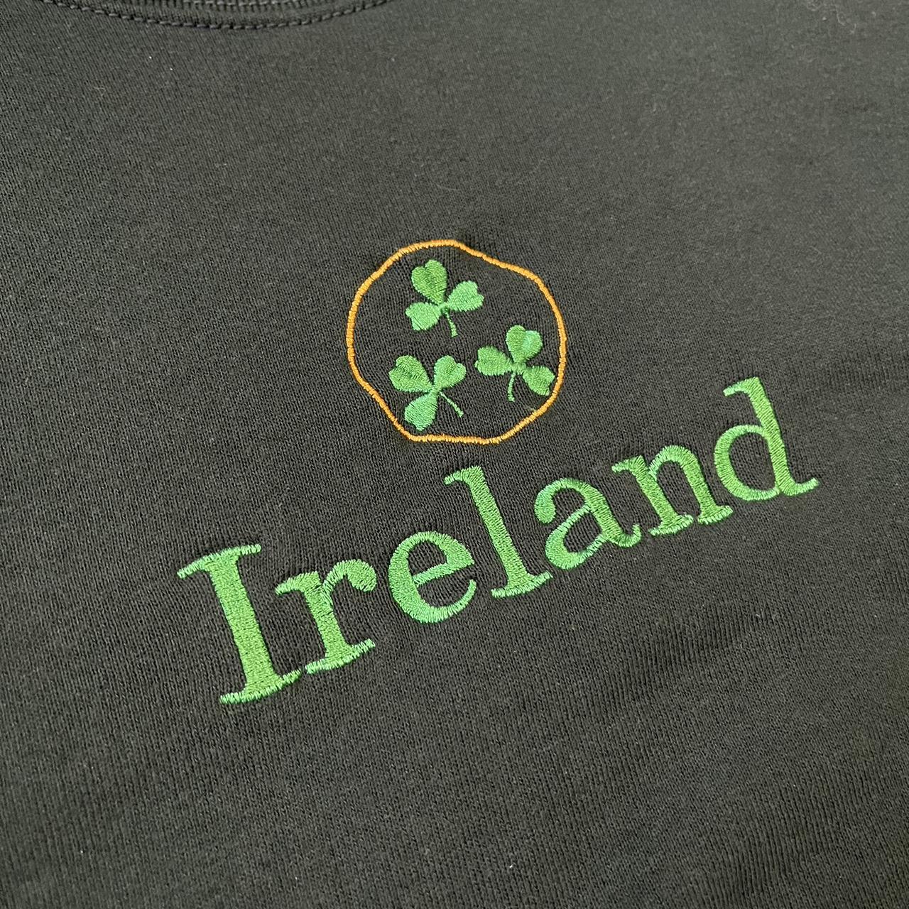 vintage 90s Ireland sweatshirt Size L - Depop