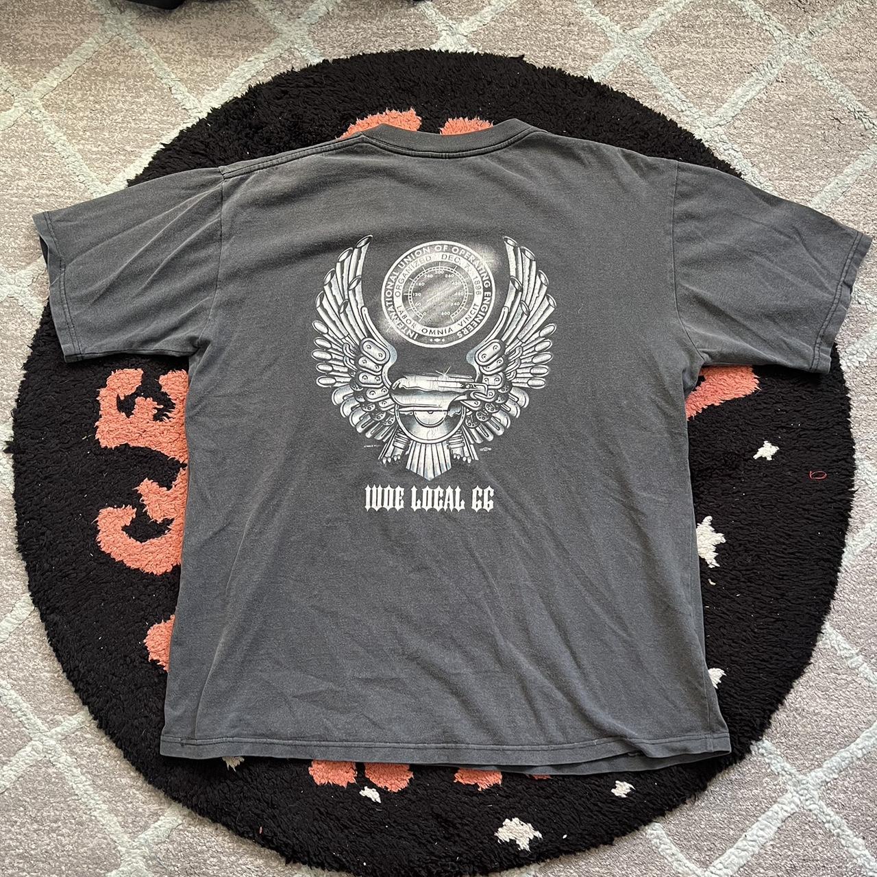 Vintage international union tee size XL made in USA - Depop