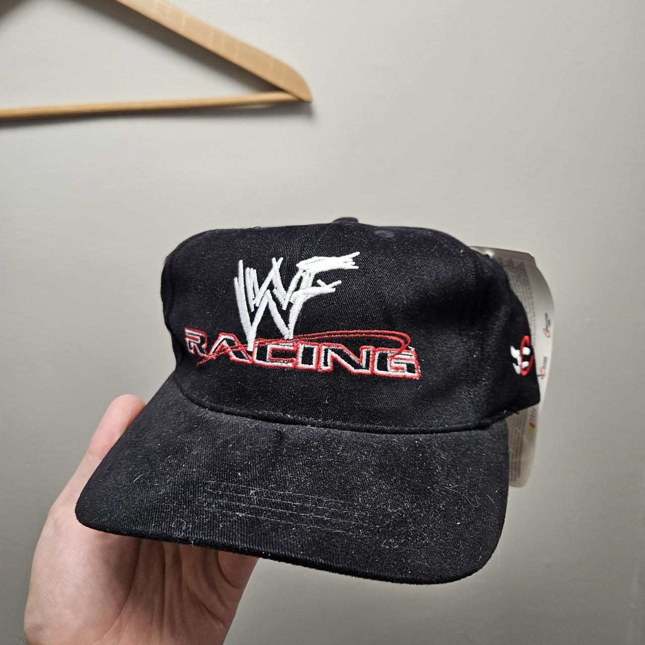 Vintage 90s WWF Racing Hat New with... - Depop