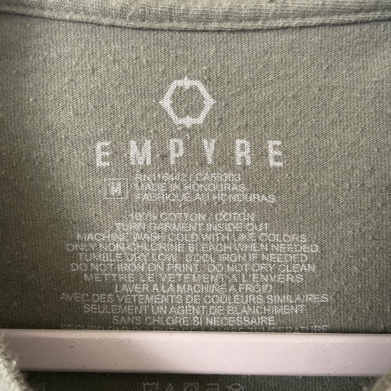 Empyre “Sparkling Pale Ale” graphic olive colored... - Depop