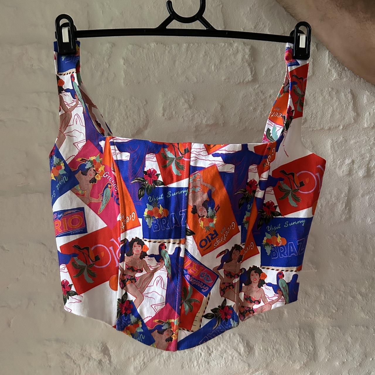 ‘Peppermayo’ corset top - size 12 - worn three... - Depop