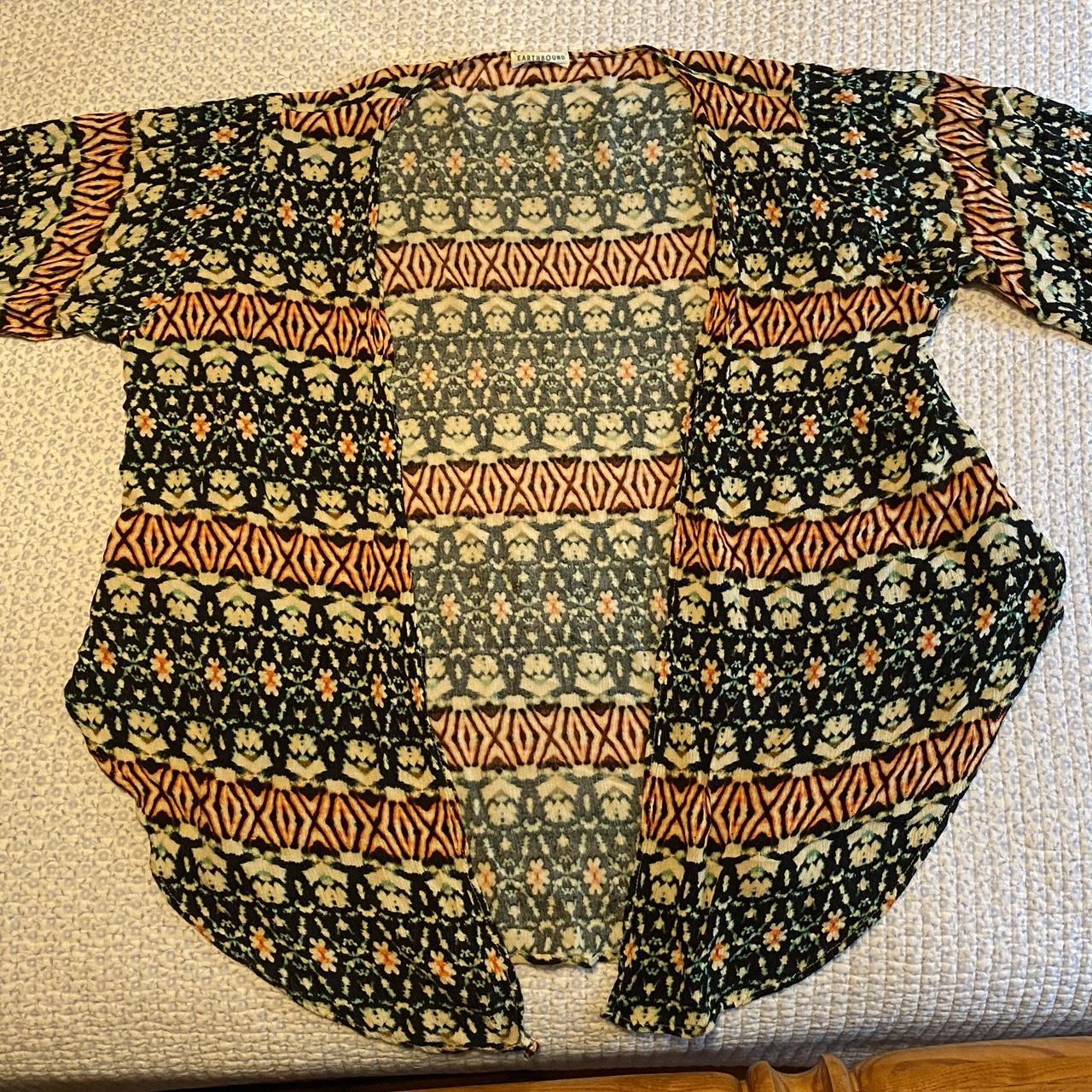 Earthbound Trading Co Boho Top - Depop