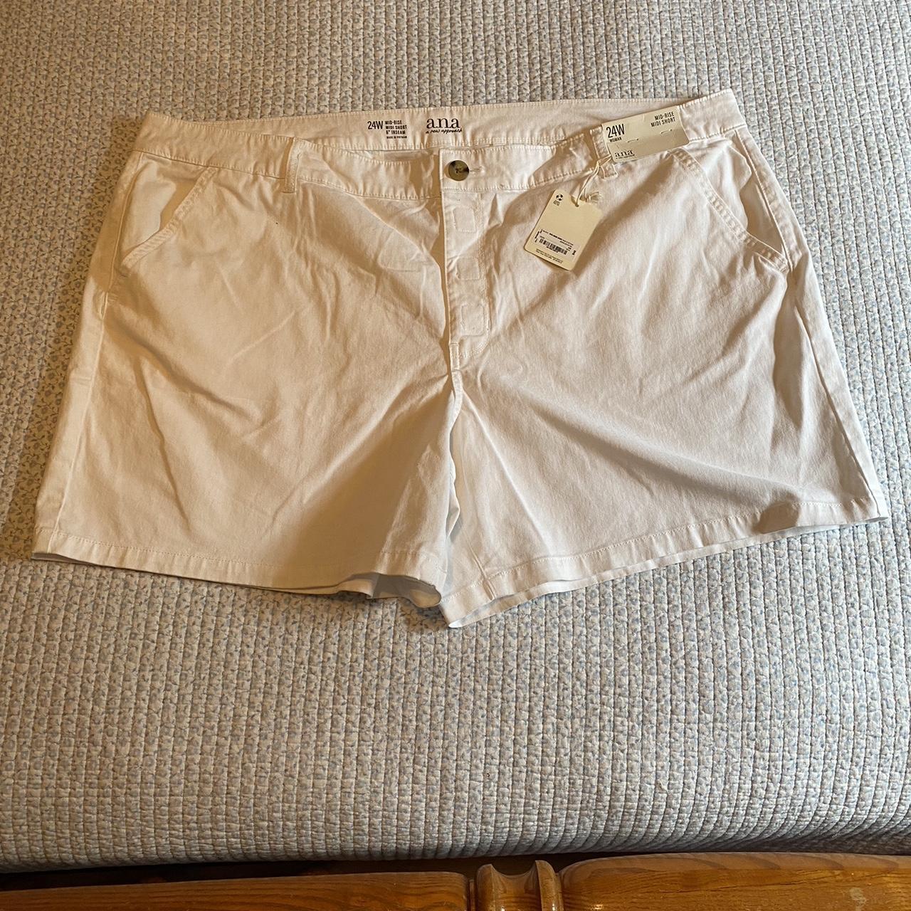 A.N.A White Shorts - Depop