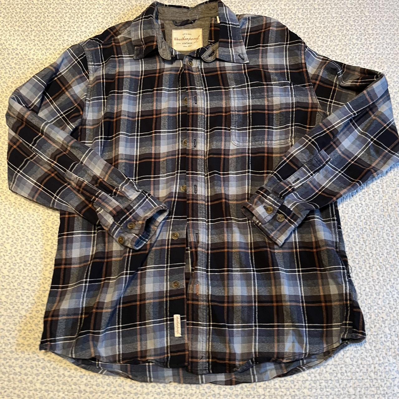 Weatherproof Flannel Button Up - Depop