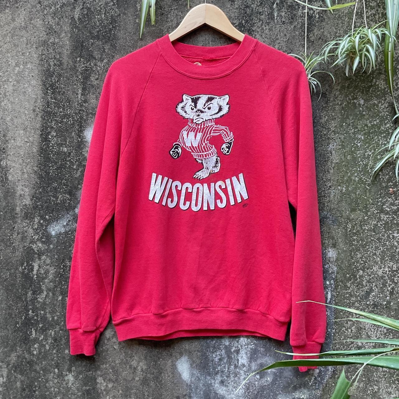 Vintage Wisconsin Sweater 025 - Depop