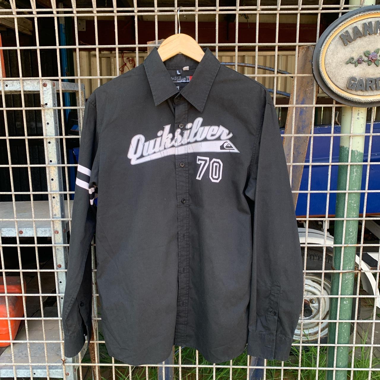 Vintage Quicksilver button up sku... - Depop