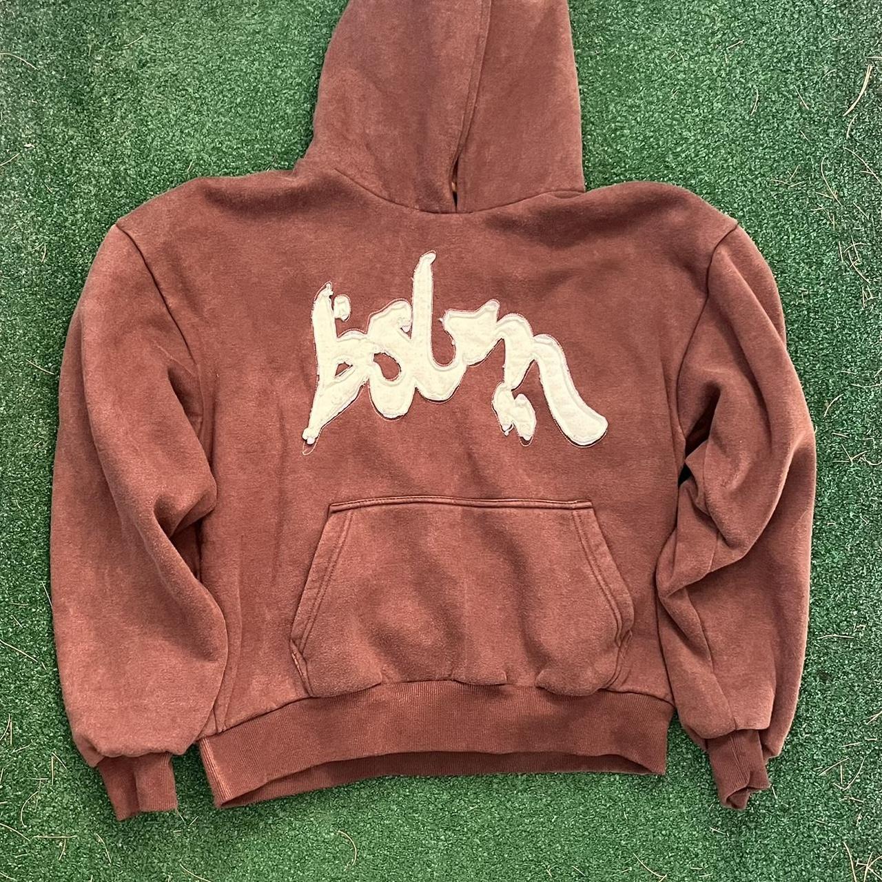 BSLM Brown Hoodie Perfect Condition Crazy... | Depop
