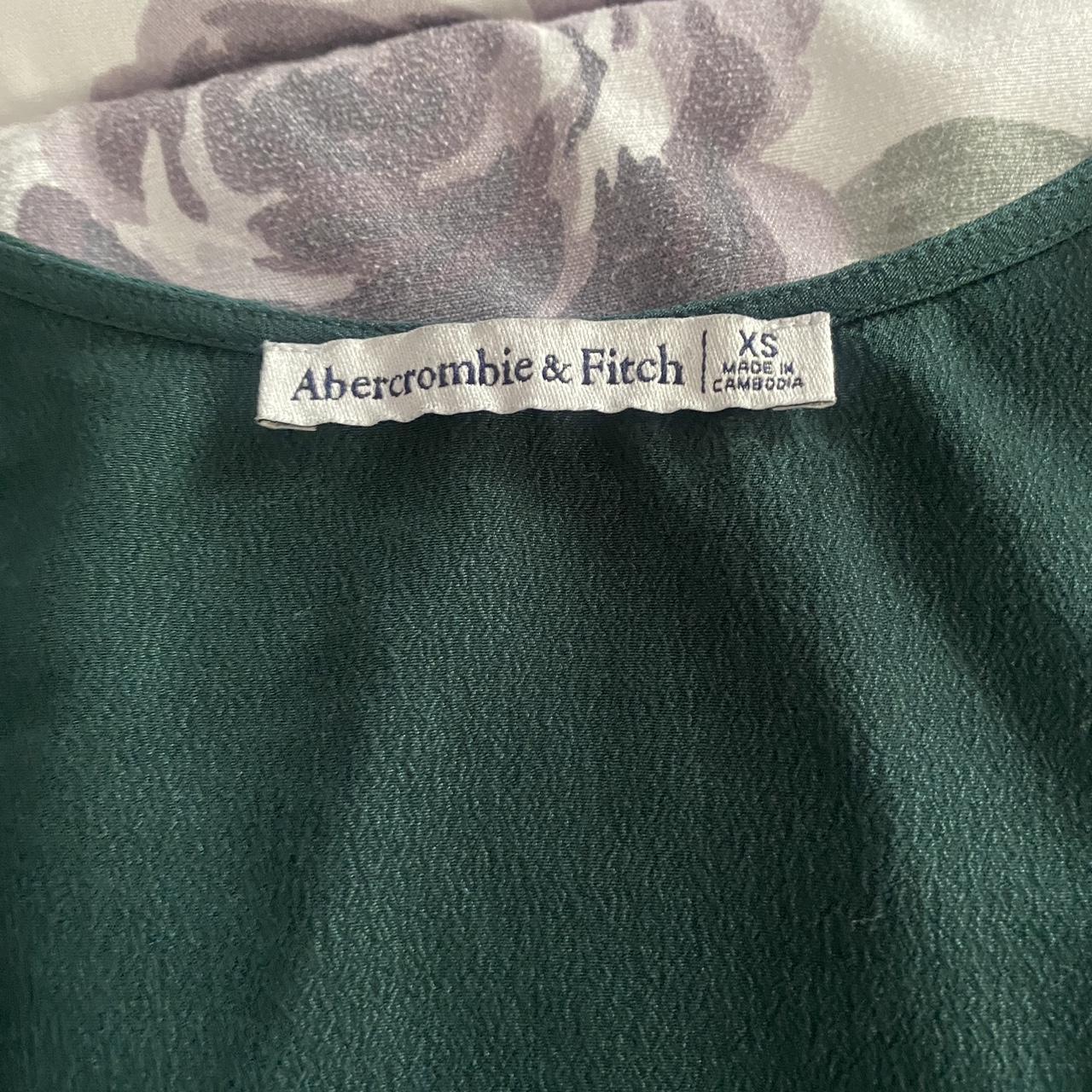 Green Abercrombie & fitch long sleeve top. Size... - Depop