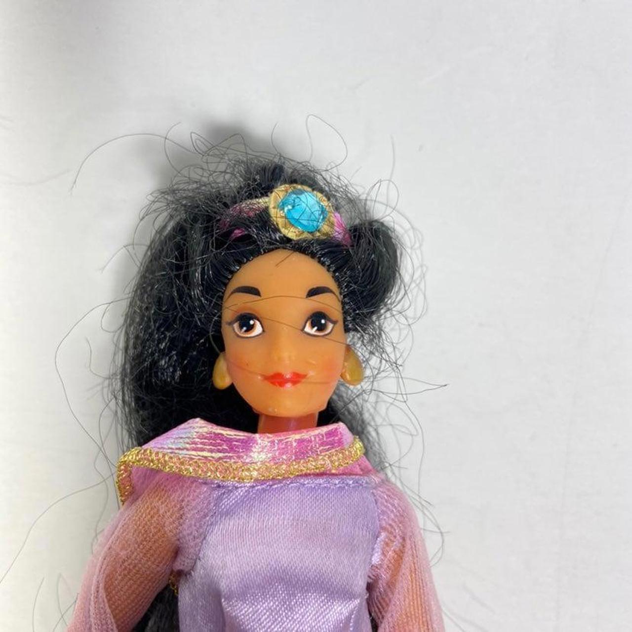 7" Vintage Disney Aladdin Purple Princess Jasmine -... - Depop