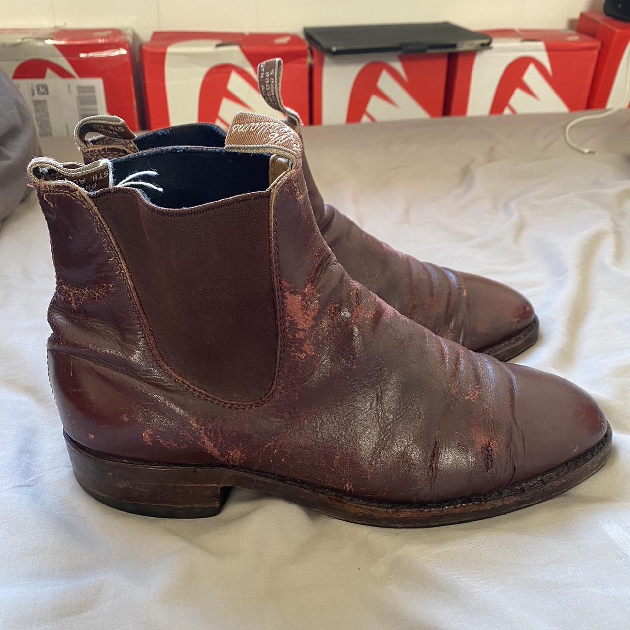 rm williams boots good worn but still life in them - Depop