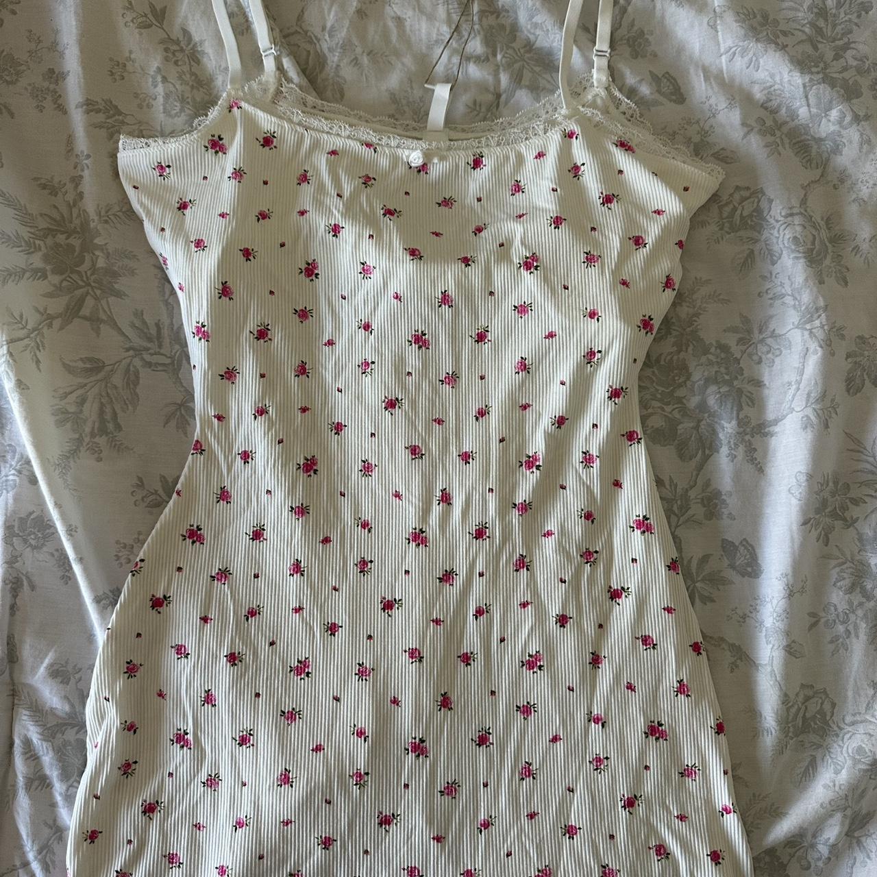 Skims jumper romper Floral pattern size medium Never... | Depop