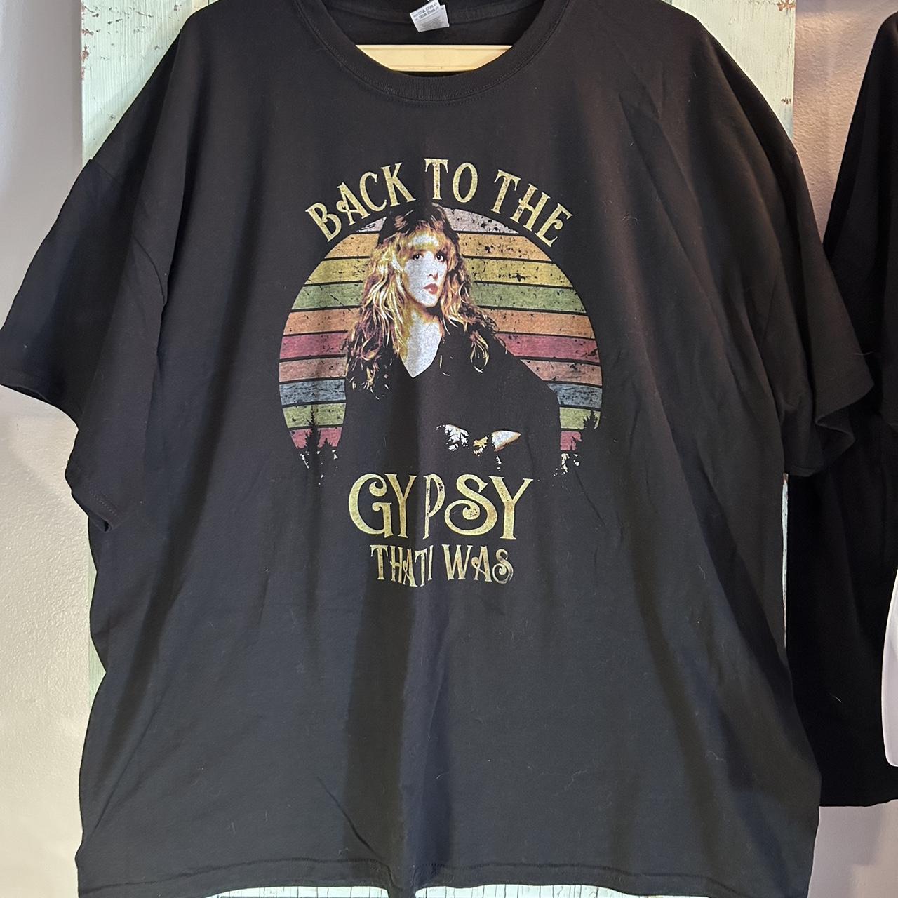 Unisex black Stevie Nicks Gypsy t-shirt, size 3XL,... - Depop