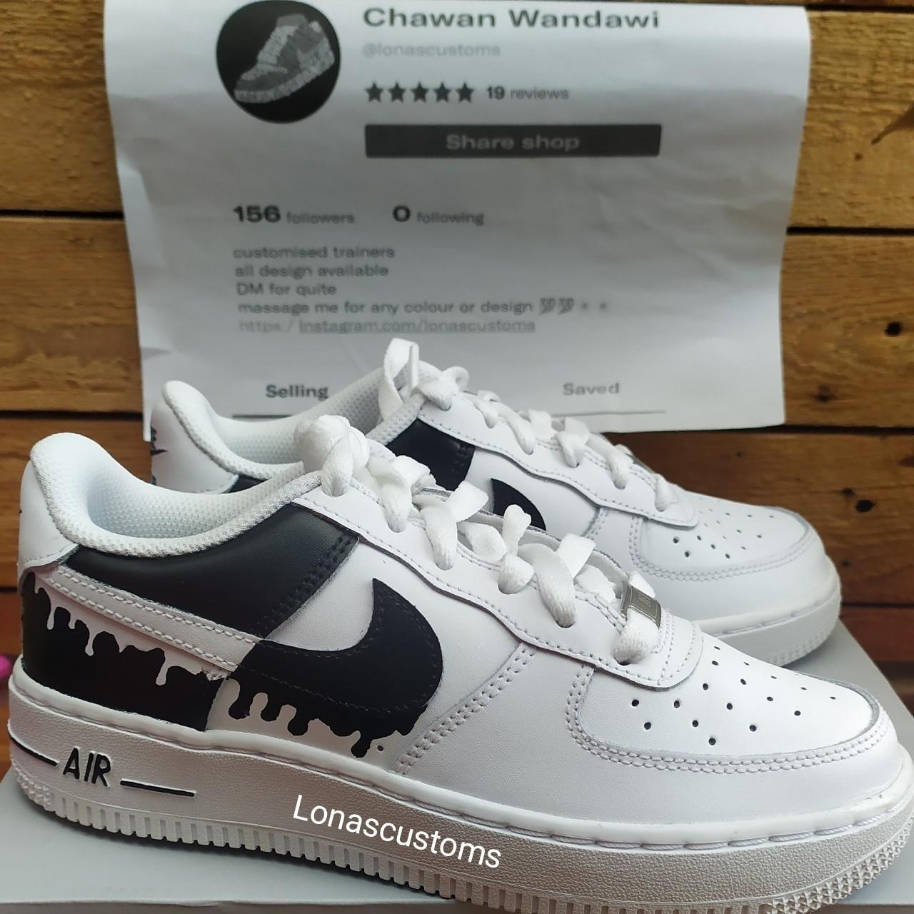 Custom painted Nike air force 1 All designs... - Depop