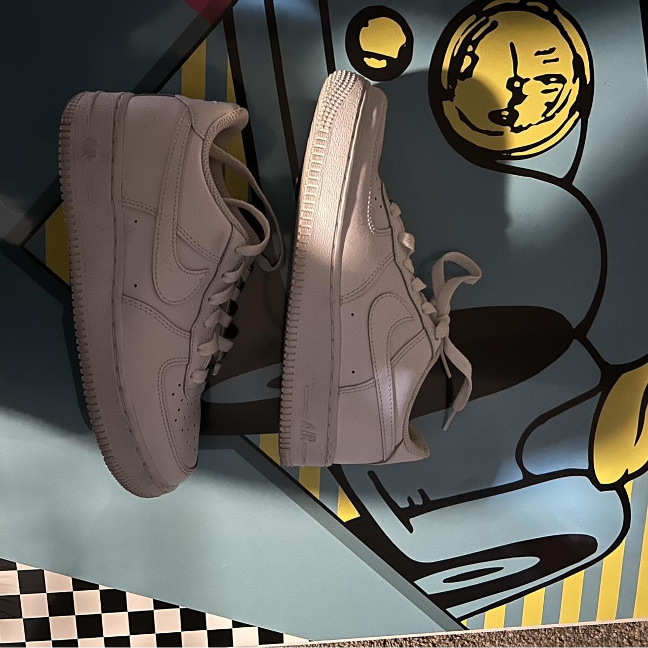 Air force 1s original simple basic forces size 5Y... - Depop