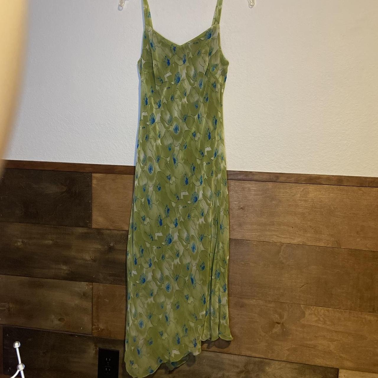 VINTAGE Jonathan Martin Studio Green dress Great... - Depop