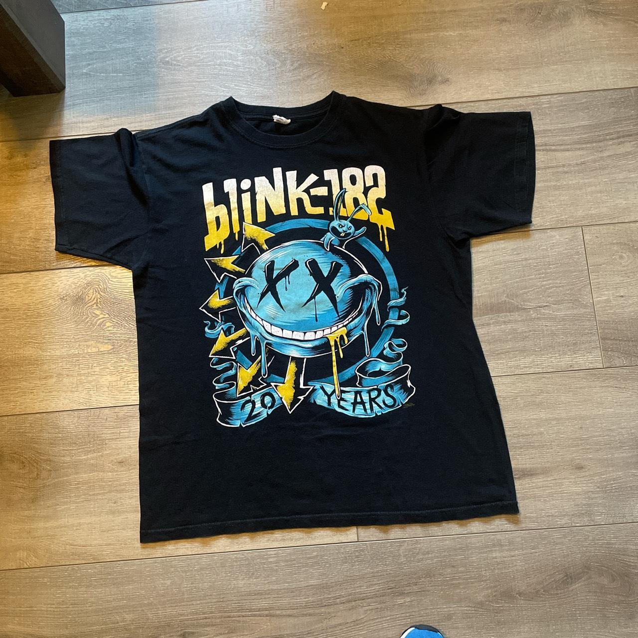 2012 Blink-182 "20 years" celebration shirt. Formed... - Depop