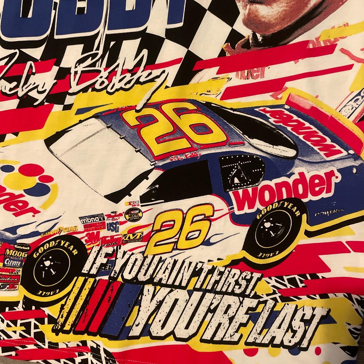 Modern IYKYK "Ricky Bobby" mock NASCAR AOP. Amazing... - Depop