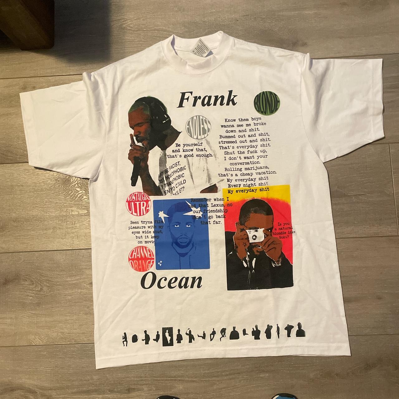 Modern Frank Ocean all over print shirt. Amazing,... - Depop
