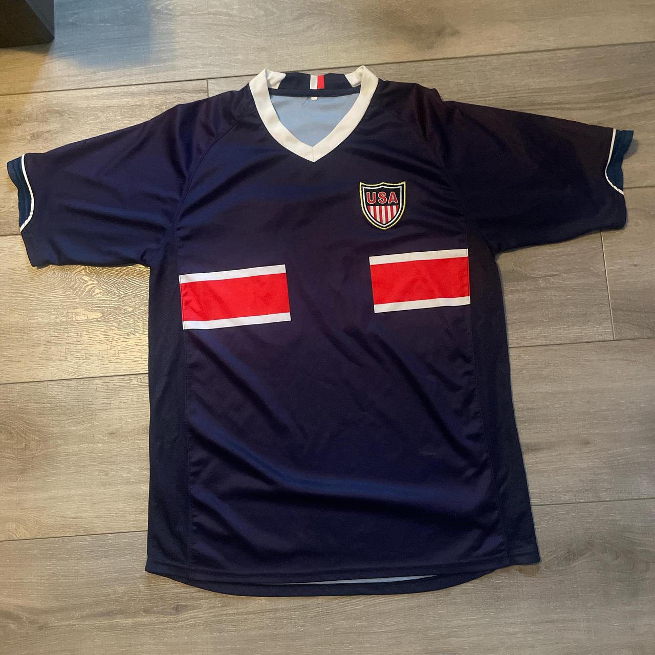 Vintage y2k "Team USA" soccer jersey. Retro style... | Depop