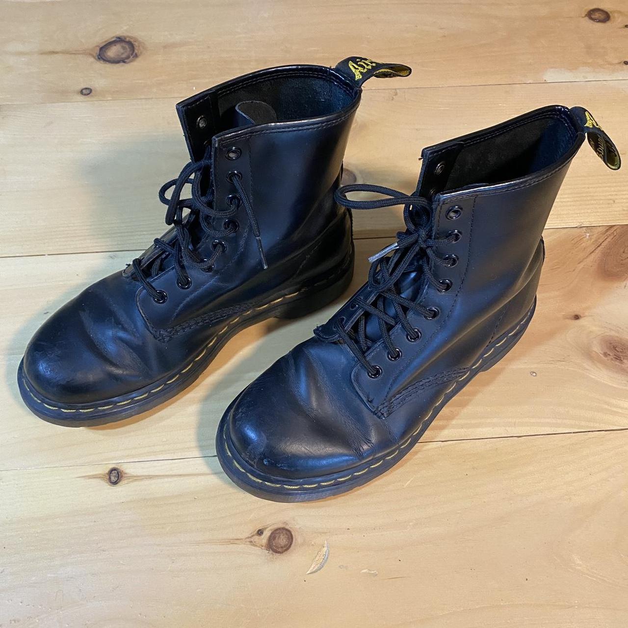 Doc Marten Original Combat Boot Style Size 8... - Depop