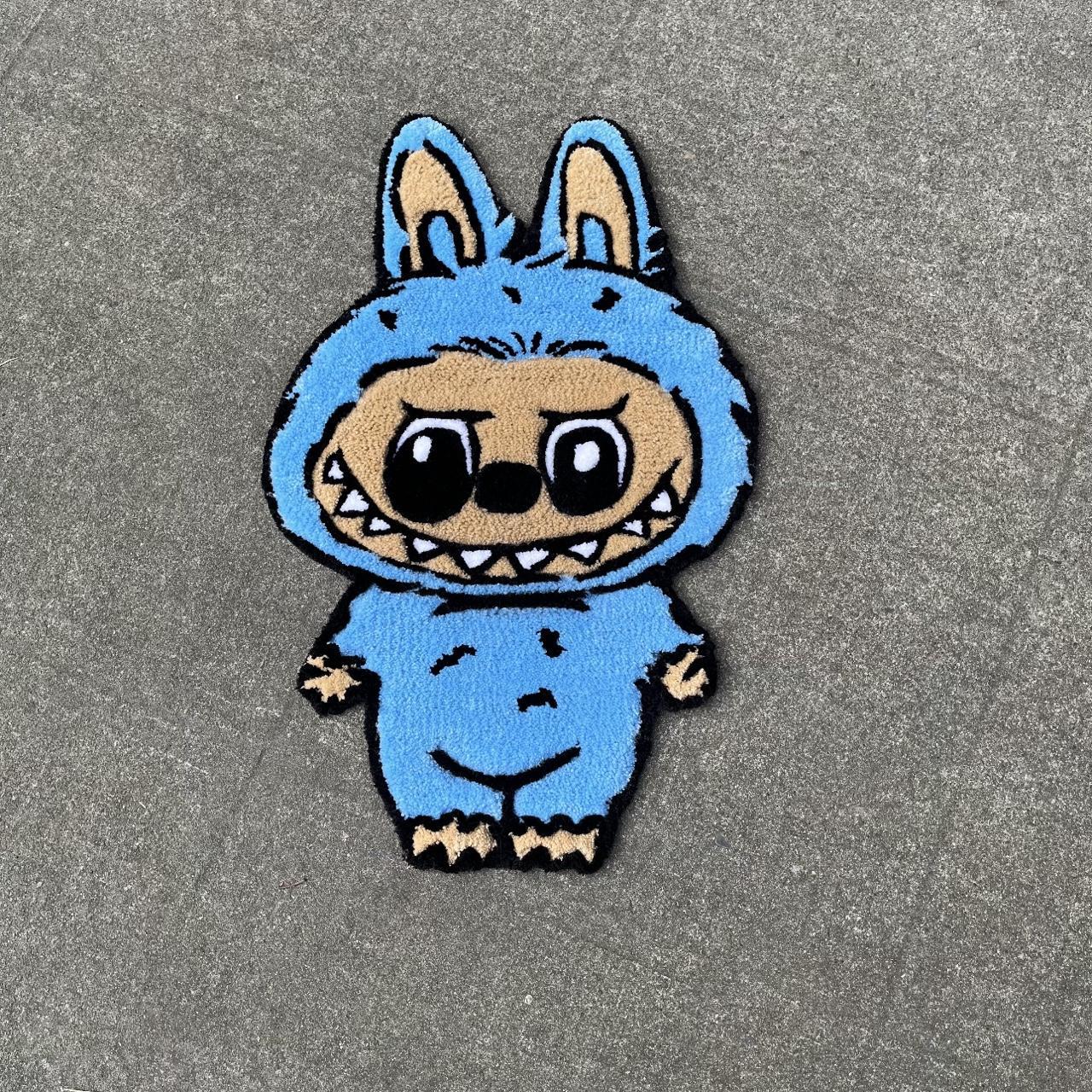2ft labubu doll rug #rugs #labubu #labubudolls #tuft... | Depop