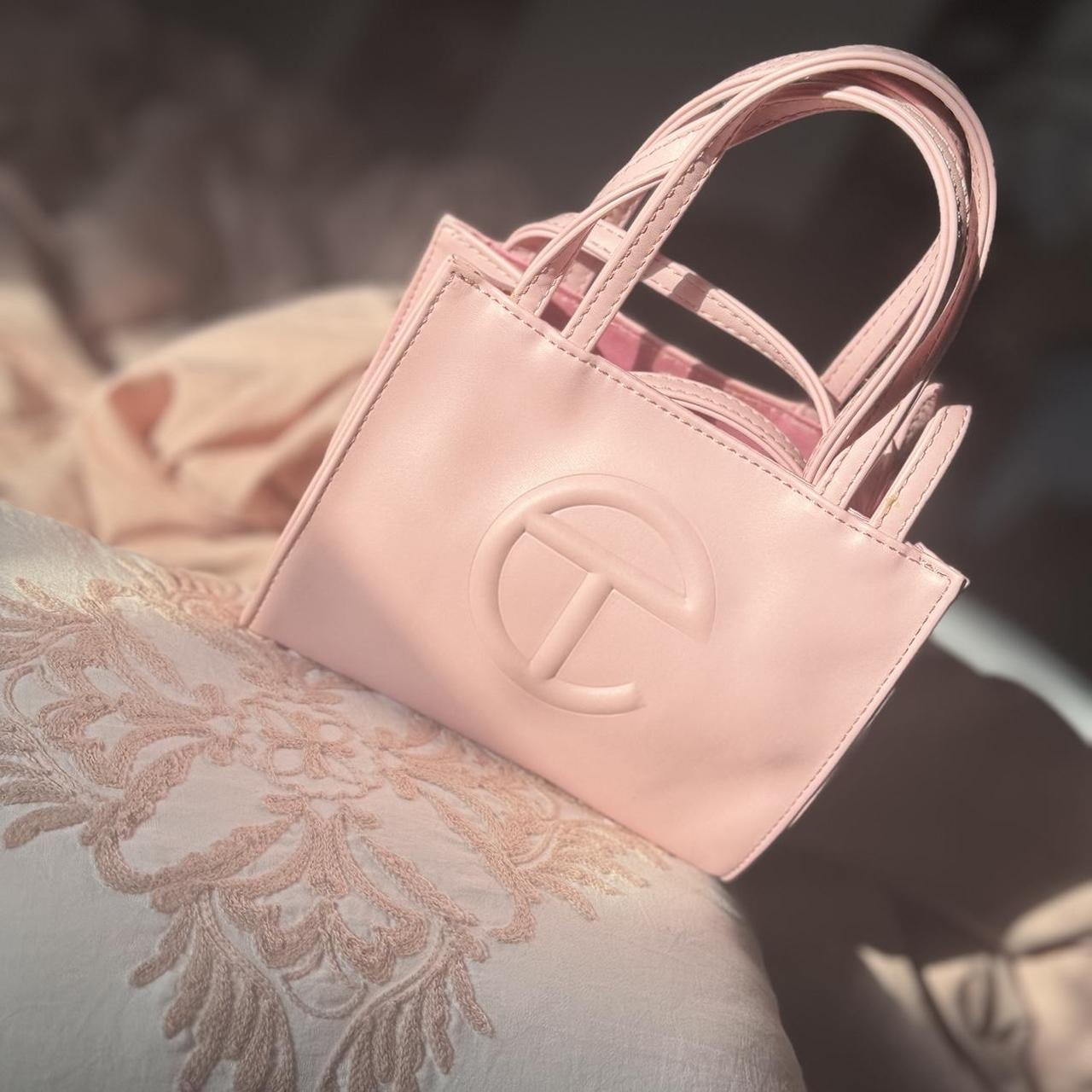 Pink Telfar mini bag. - Depop