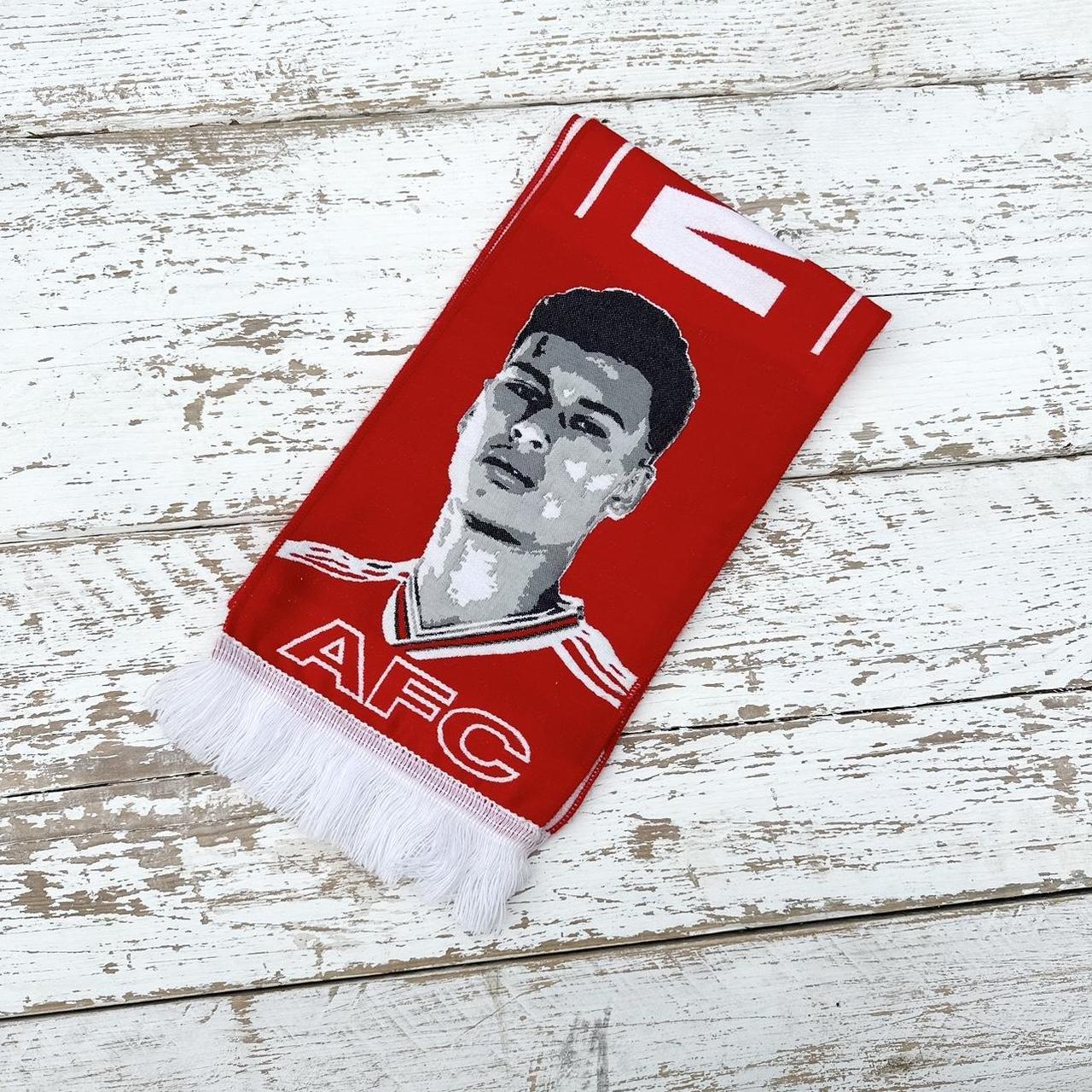 Red Arsenal FC knitted scarf Men’s / women’s red... - Depop