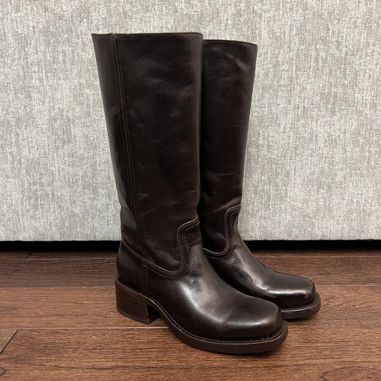 Brand new with box. Frye Campus 14L boot in color... | Depop