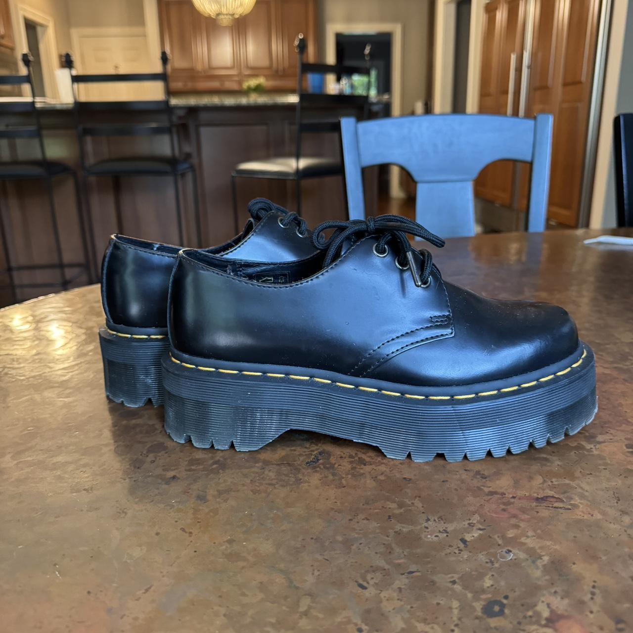 Doc martens low platform! only worn twice excellent... - Depop