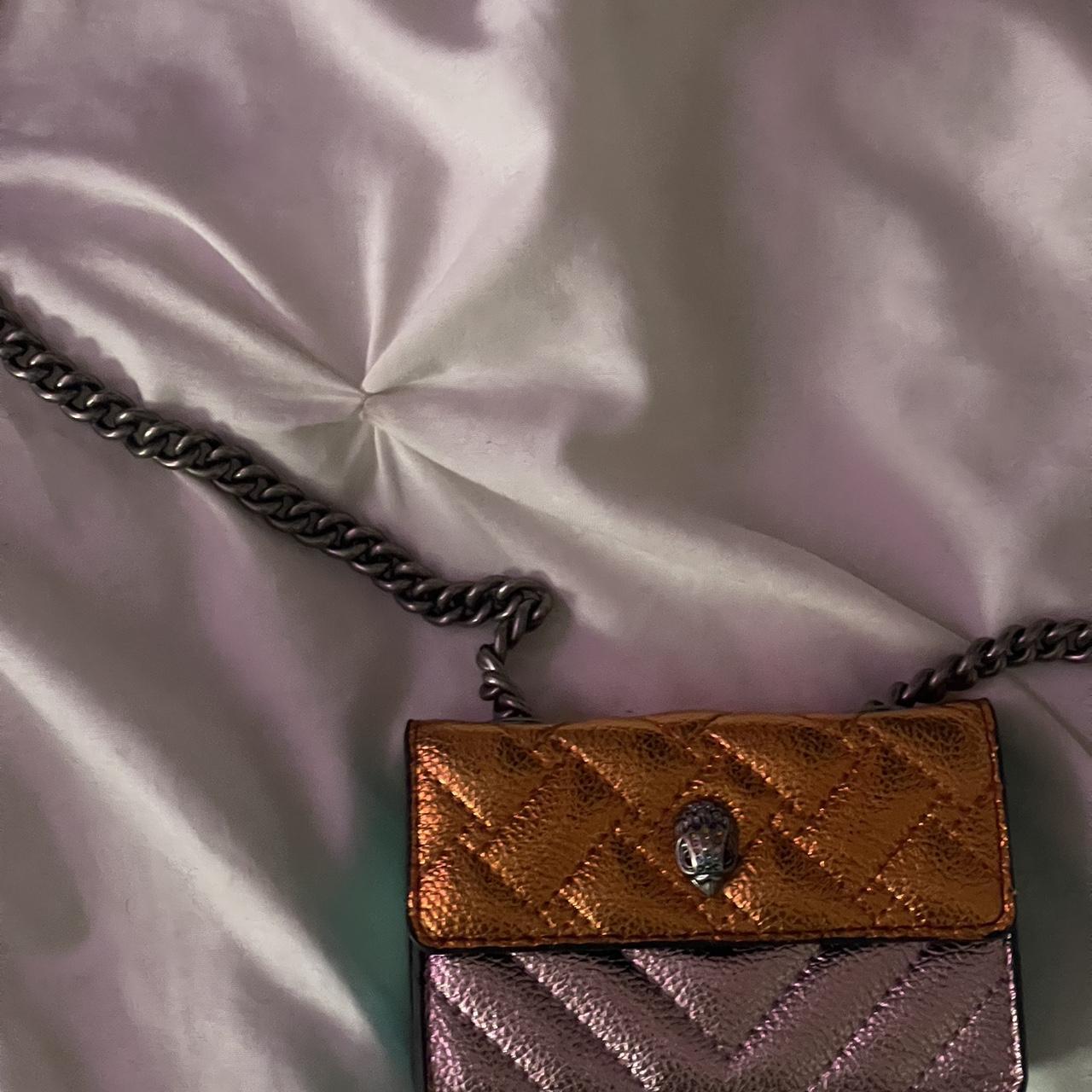 Kurt Geiger Women's Pink and Orange Bag | Depop