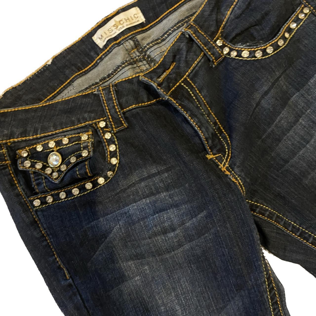 Bedazzled Jeans!! Beautiful rhinestone detail In... - Depop