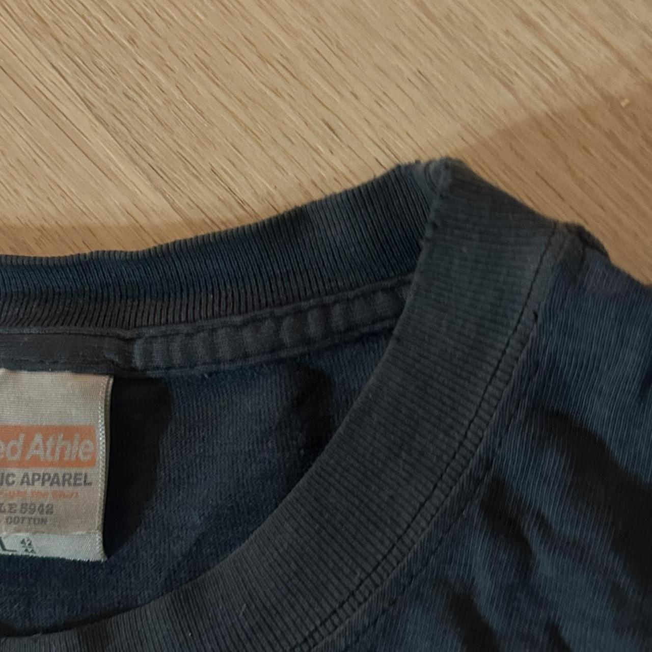 Black Japanese lettering tee Black tee featuring... | Depop