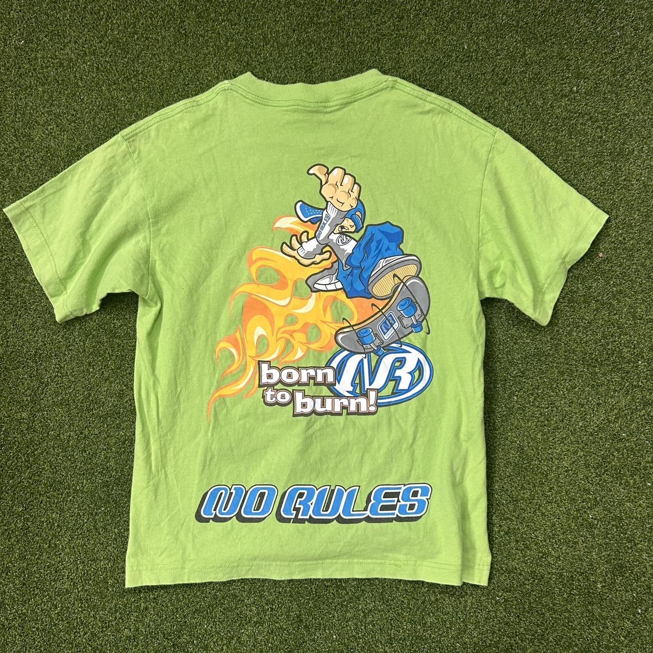 Vintage 90’s no rules skateboard tee 🇺🇸 USA Shipping... - Depop