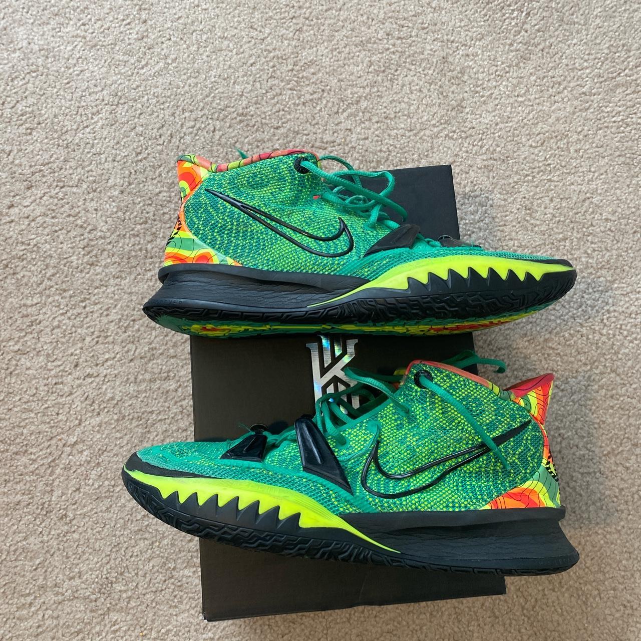 Kyrie 7 weatherman Great conditon Has so much grip... - Depop