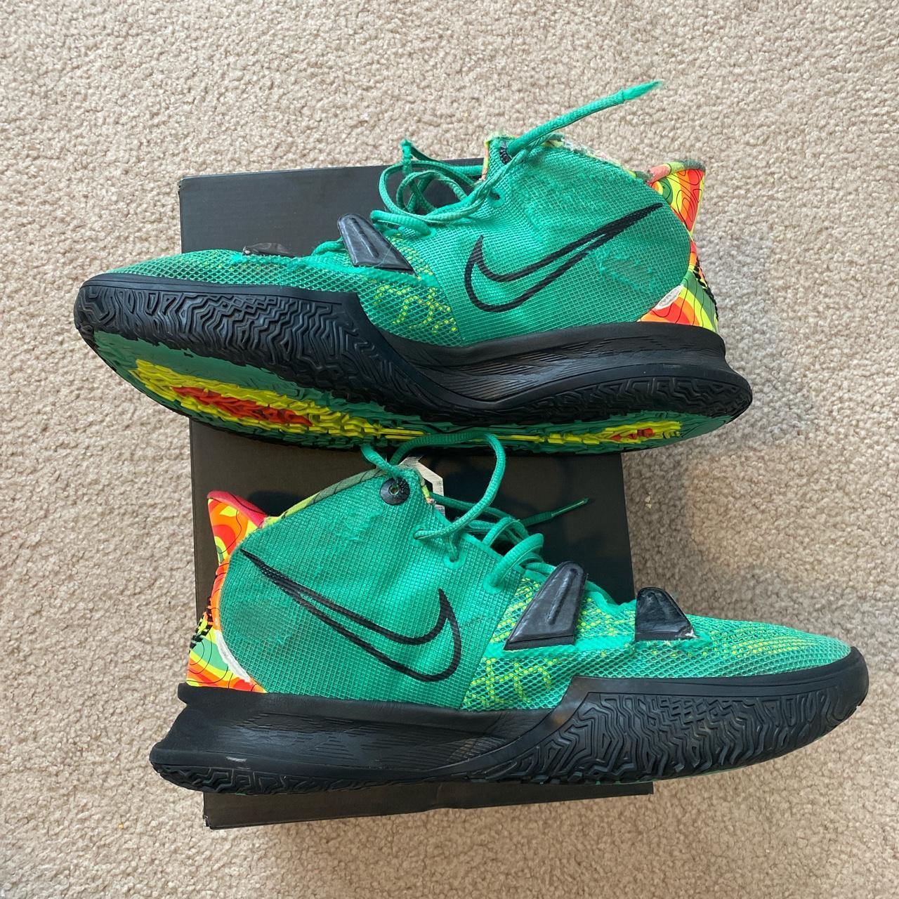 Kyrie 7 weatherman Great conditon Has so much grip... - Depop