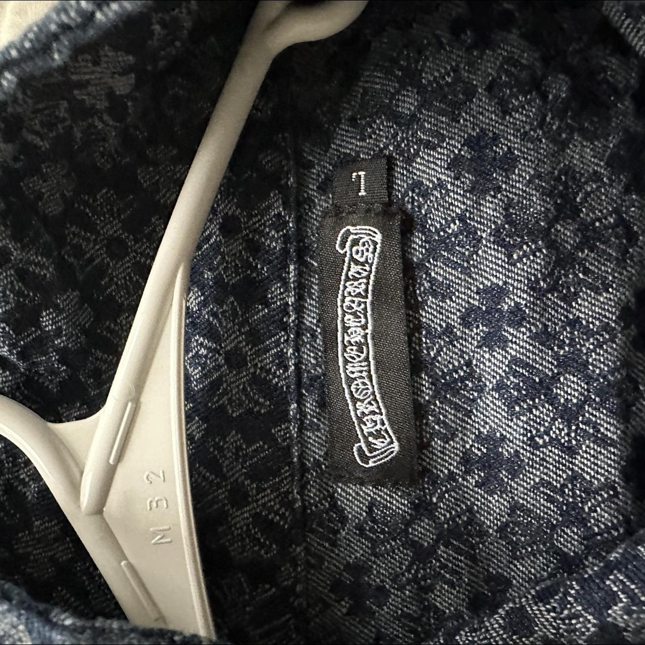 Chrome hearts jacket throw prices reason it’s cheap - Depop