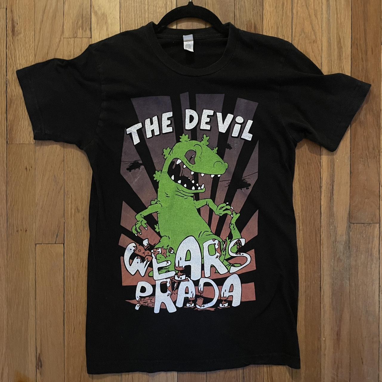 RARE The Devil Wears Prada Reptar Band Tee Size... - Depop