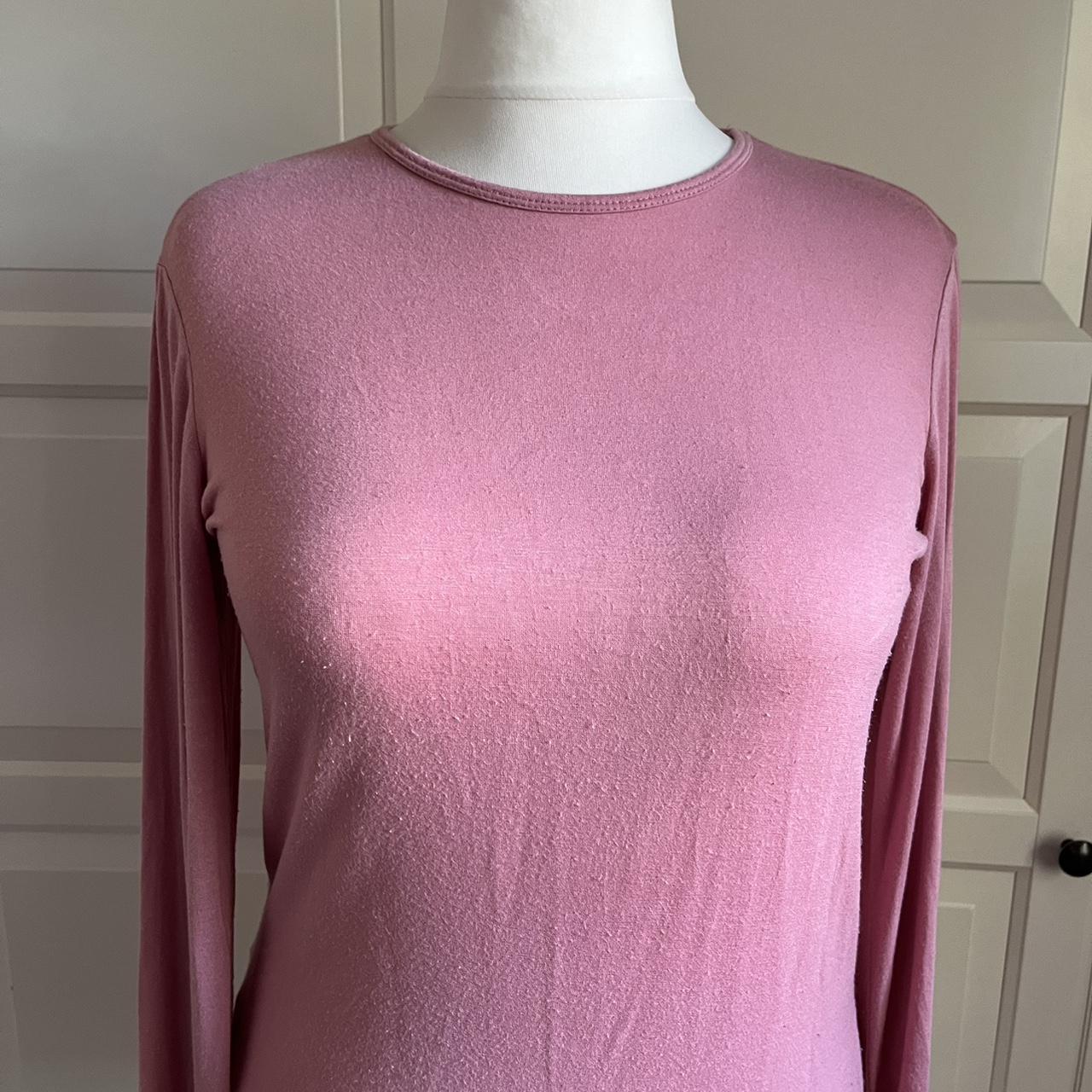 Delicate pale pink blouse Mango L Introducing a chic... - Depop