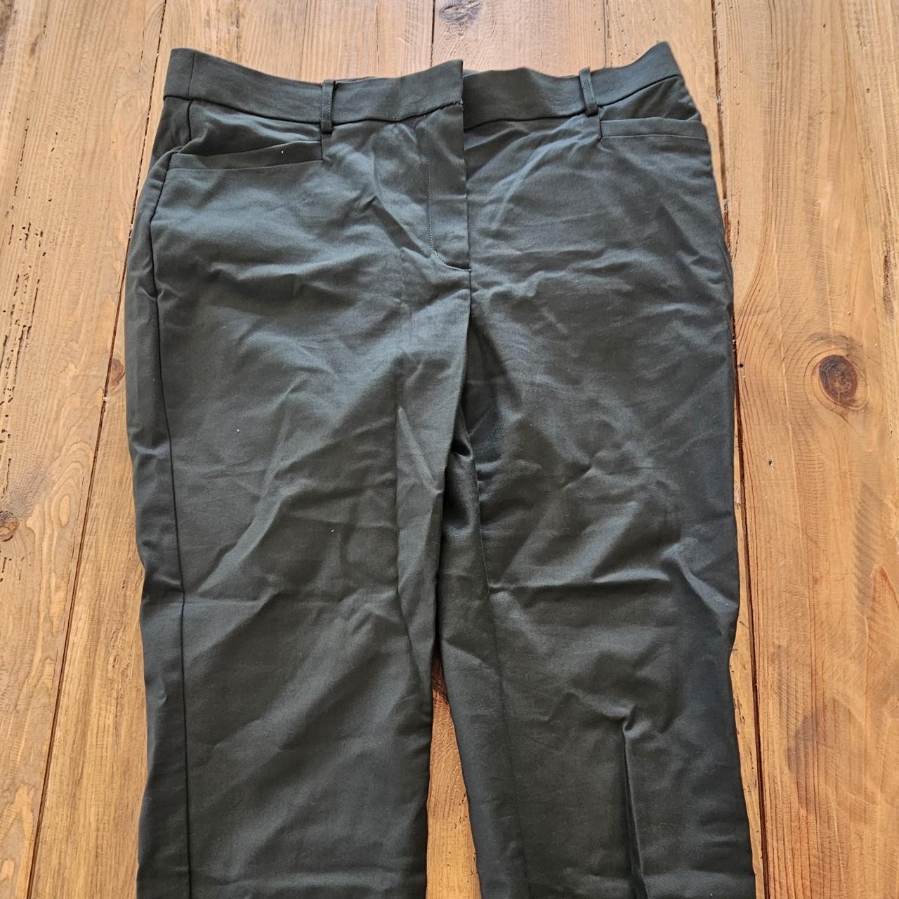 2X BASQUE slim leg work pants worn once. Black and... - Depop