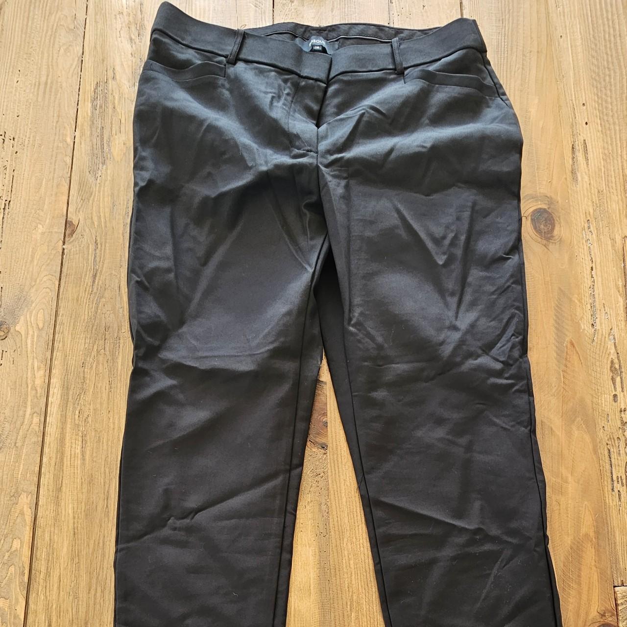 2X BASQUE slim leg work pants worn once. Black and... - Depop