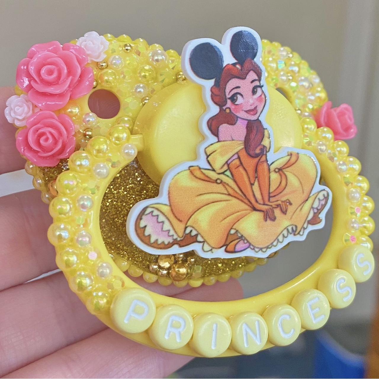 Disney Princess Belle Adult Pacifier 💛 [Strictly... - Depop