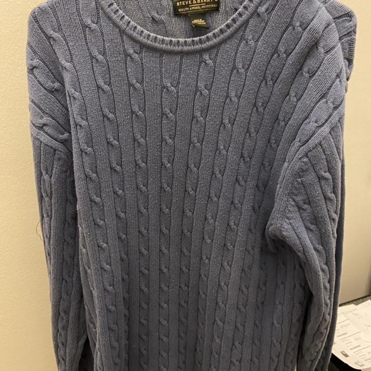 Steve & Barry cotton sweater, no rips, no tears or... - Depop
