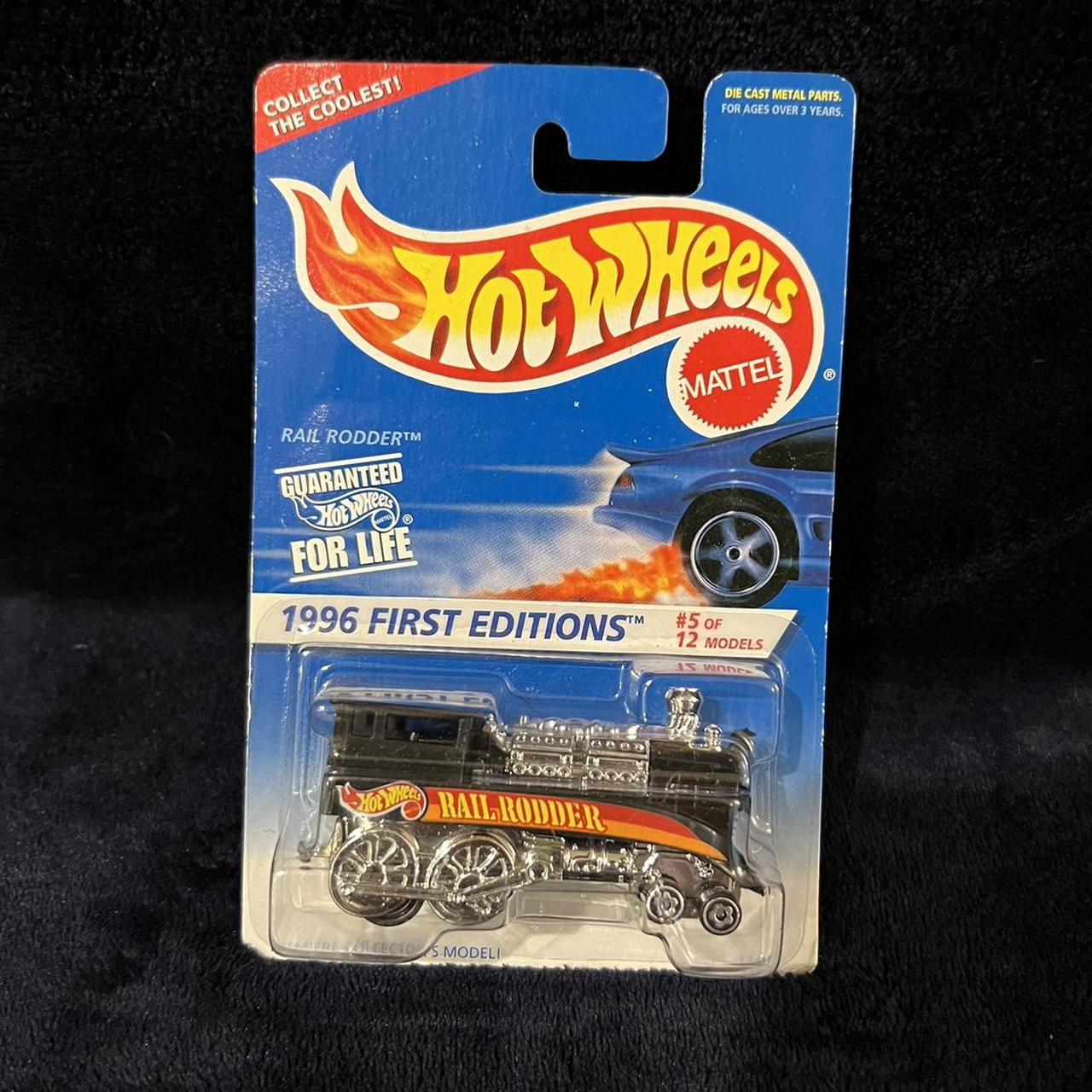 - Hot Wheels 1996 First Editions Rail Rodder -... - Depop