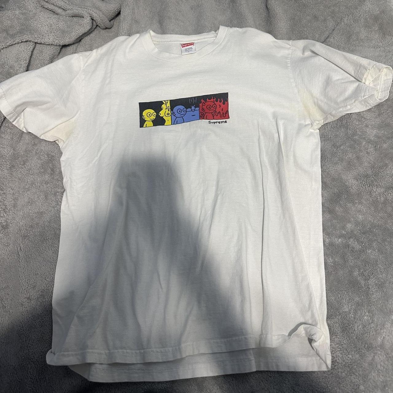 Supreme Life Tee shirt White Large Condition is new... | Depop