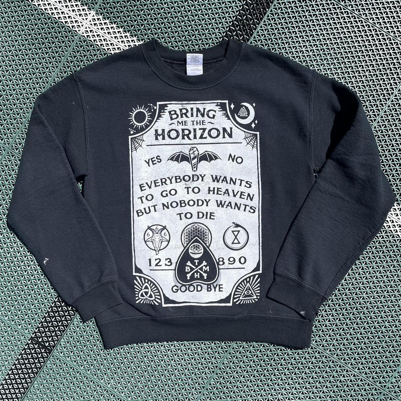 Y2K Bring Me The Horizon Sweatshirt Size: S Good... - Depop