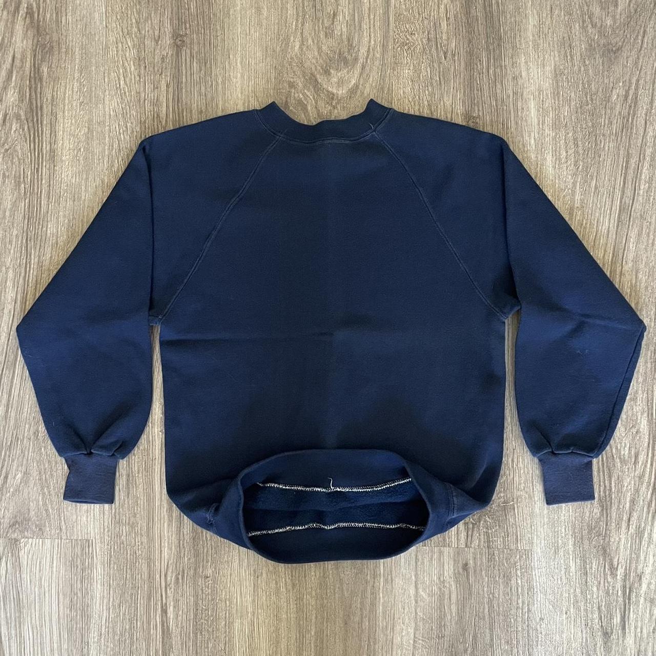 60-70s blank crewneck Size medium In good... - Depop